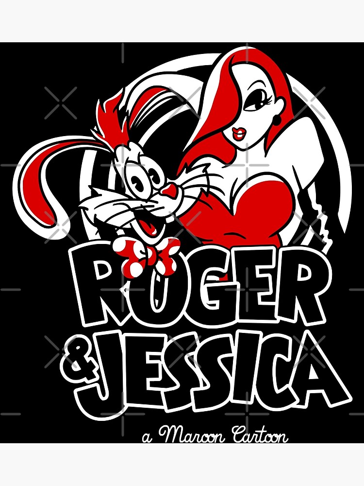 "Roger and jessica logo" Art Print for Sale by DorseyJameJulia | Redbubble