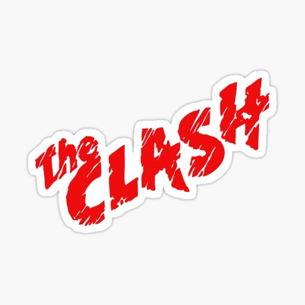 The Clash Stickers | Redbubble