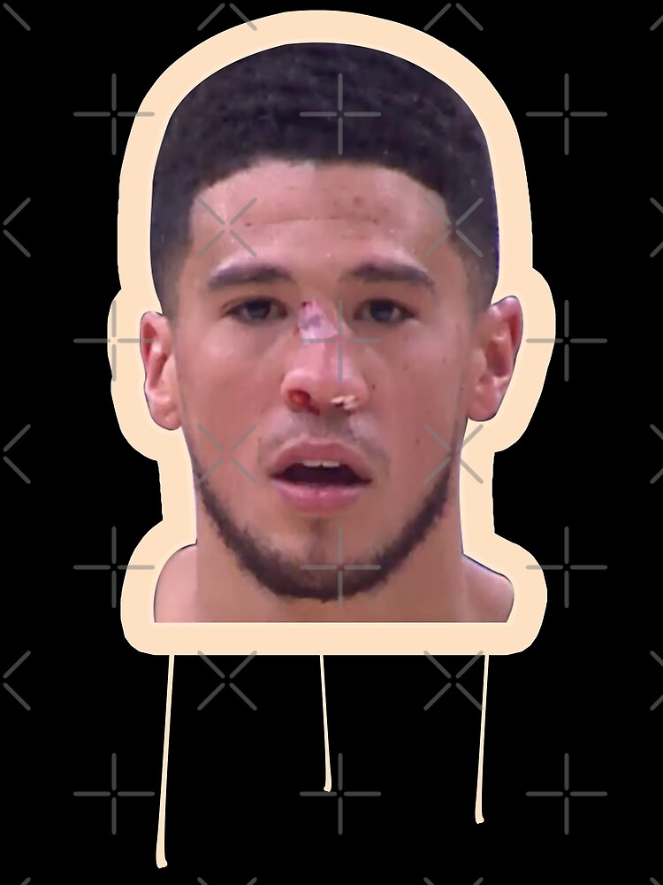 "Devin Booker broke his nose" Art Print for Sale by vanlanhPro | Redbubble