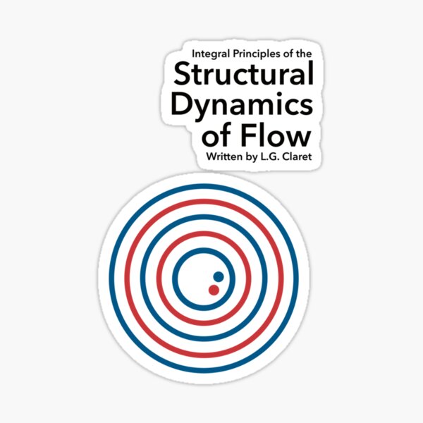 "Structural Dynamics of Flow" Sticker for Sale by JamieSchoen | Redbubble