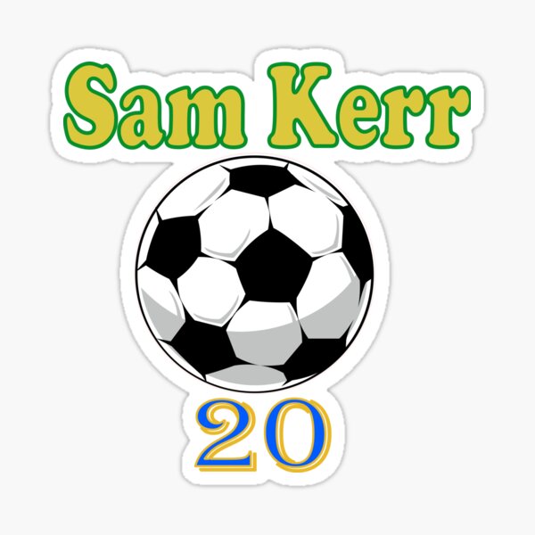 "sam kerr" Sticker for Sale by Buzzbazaar | Redbubble