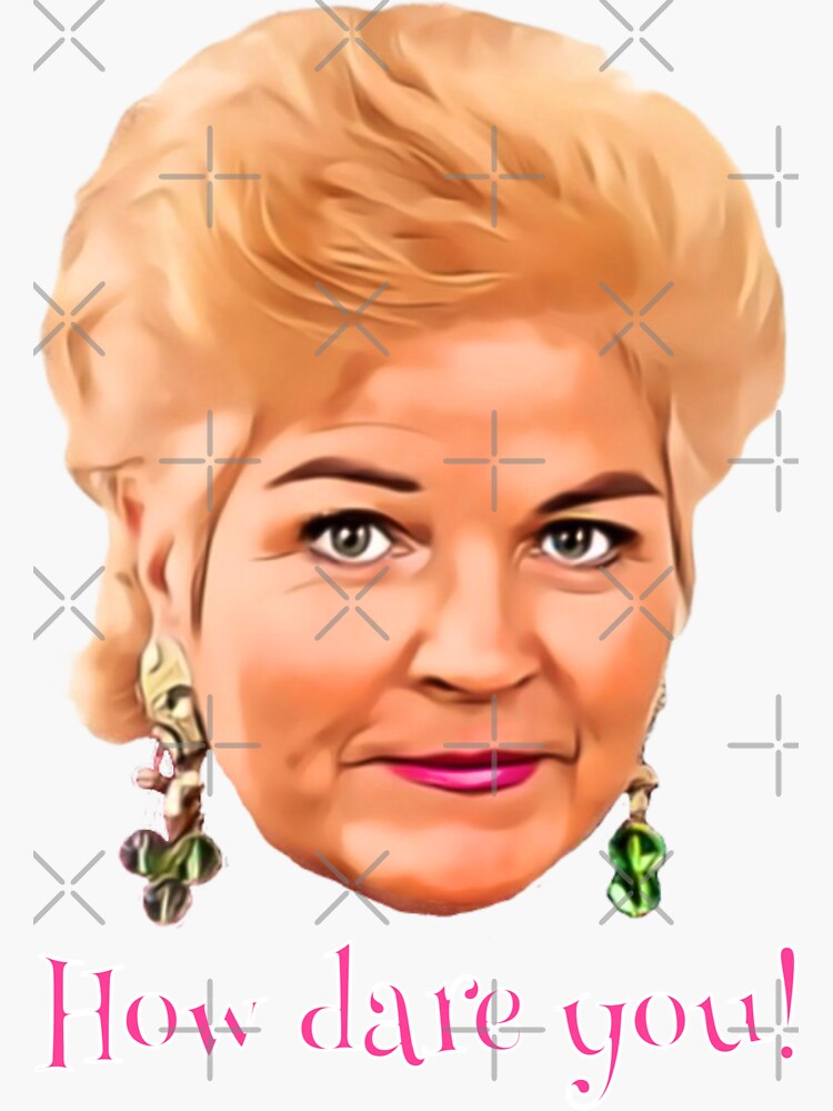 "Pat Butcher" Sticker for Sale by allt-allshade | Redbubble