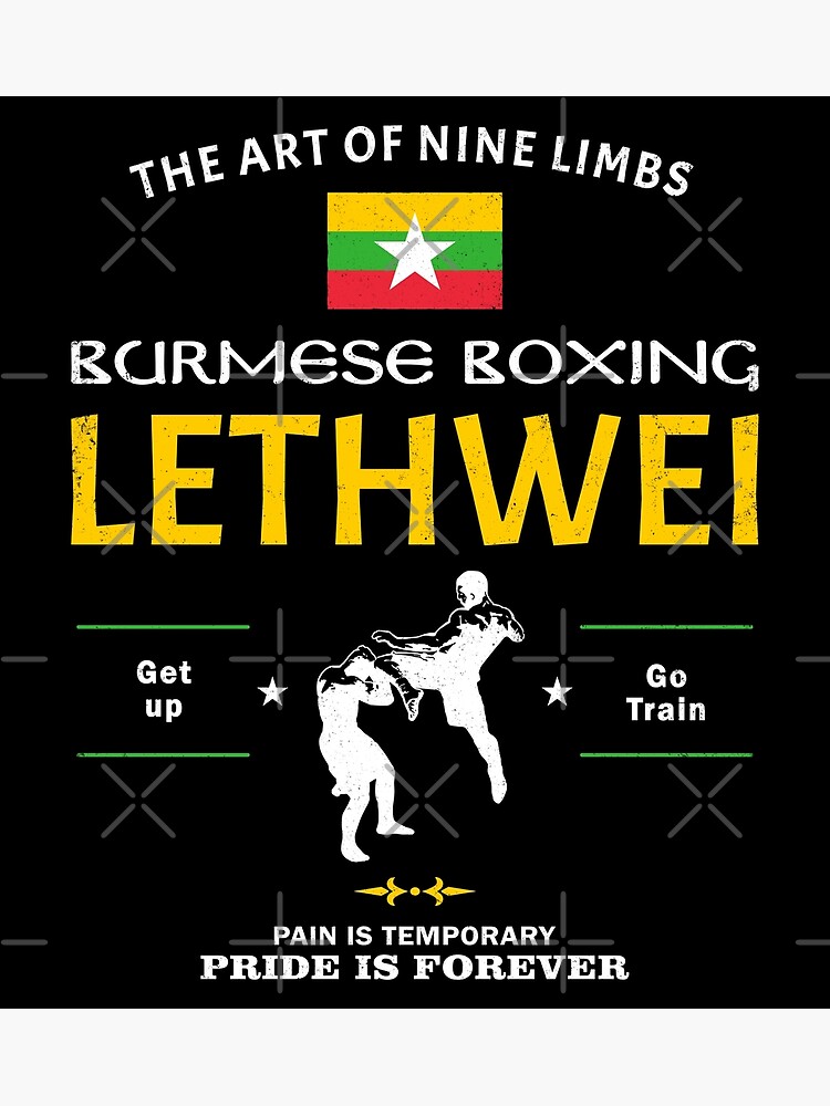 "Lethwei fighters" Poster by NicGrayGraphic | Redbubble
