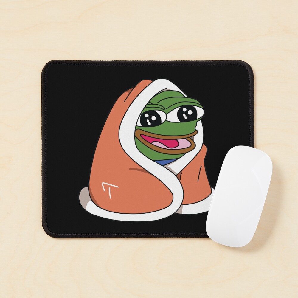 "peepoBlanket Emote High Quality" Sticker for Sale by SimplyNewDesign ...