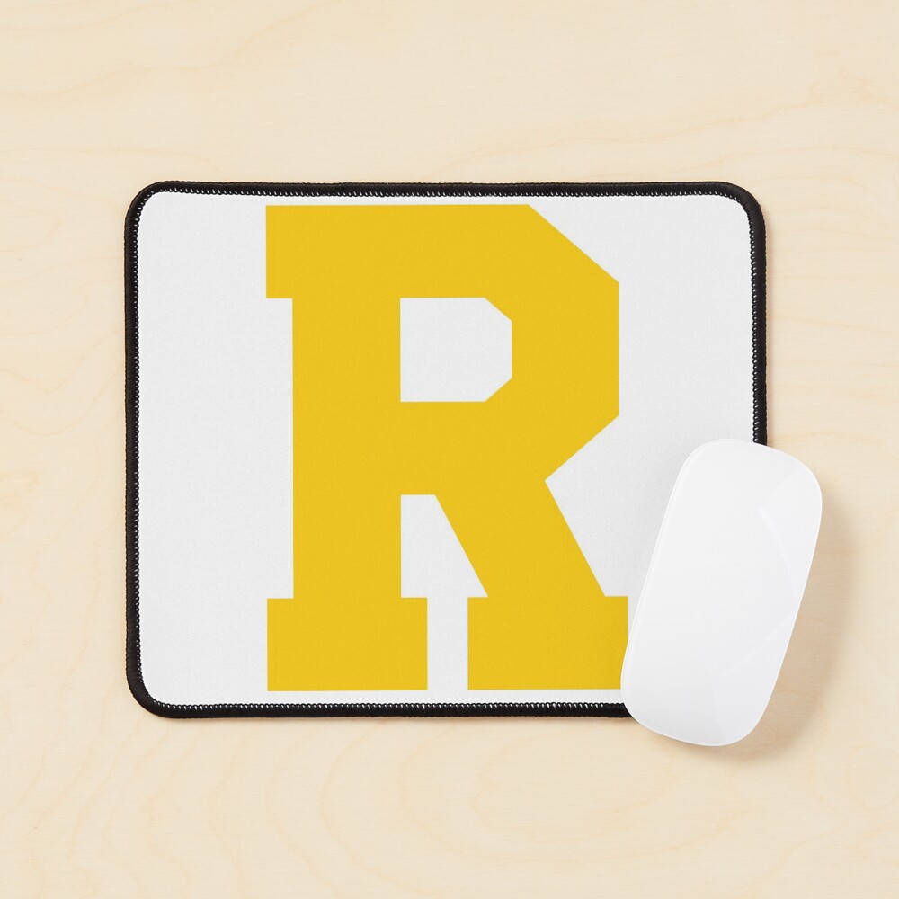 "Alphabet, Yellow R, Sports letter R" Sticker for Sale by TheCultStuff ...
