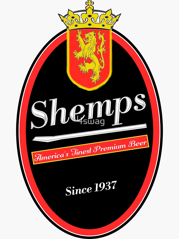 "Ash vs. Evil Dead Shemp's Beer" Sticker for Sale by 4swag | Redbubble
