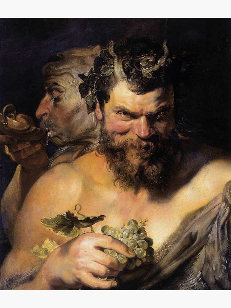 "Two rubens satyrs" Sticker for Sale by arthistory | Redbubble