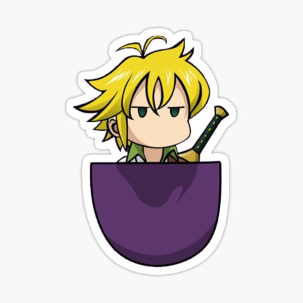 "Meliodas Pocket Seven Deadly Sins Nanatsu no TaizaiTshirtPull ...