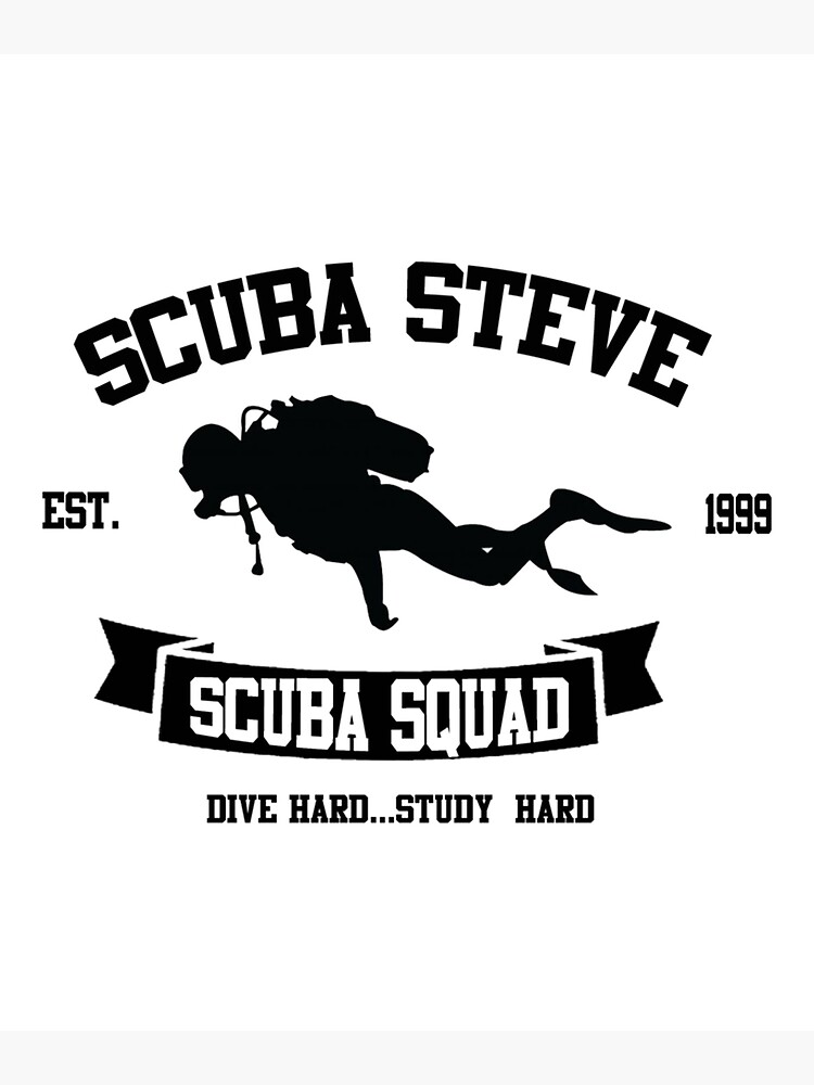 "Scuba Steve Scuba Squad" Poster for Sale by luisoart | Redbubble