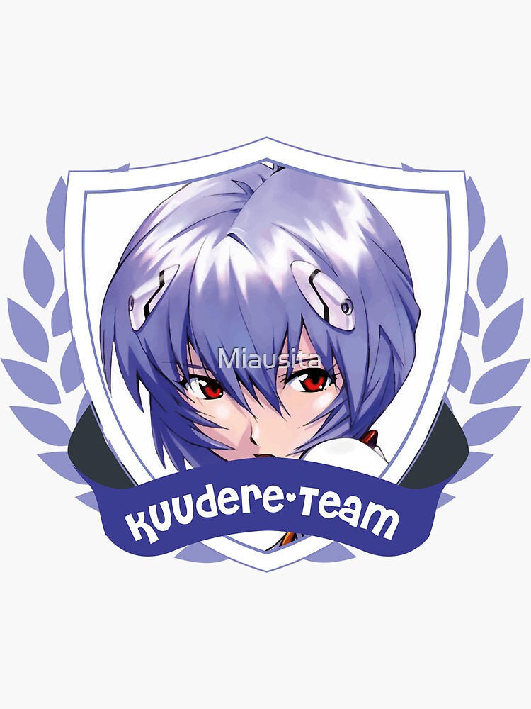 "Kuudere" Sticker for Sale by Miausita | Redbubble