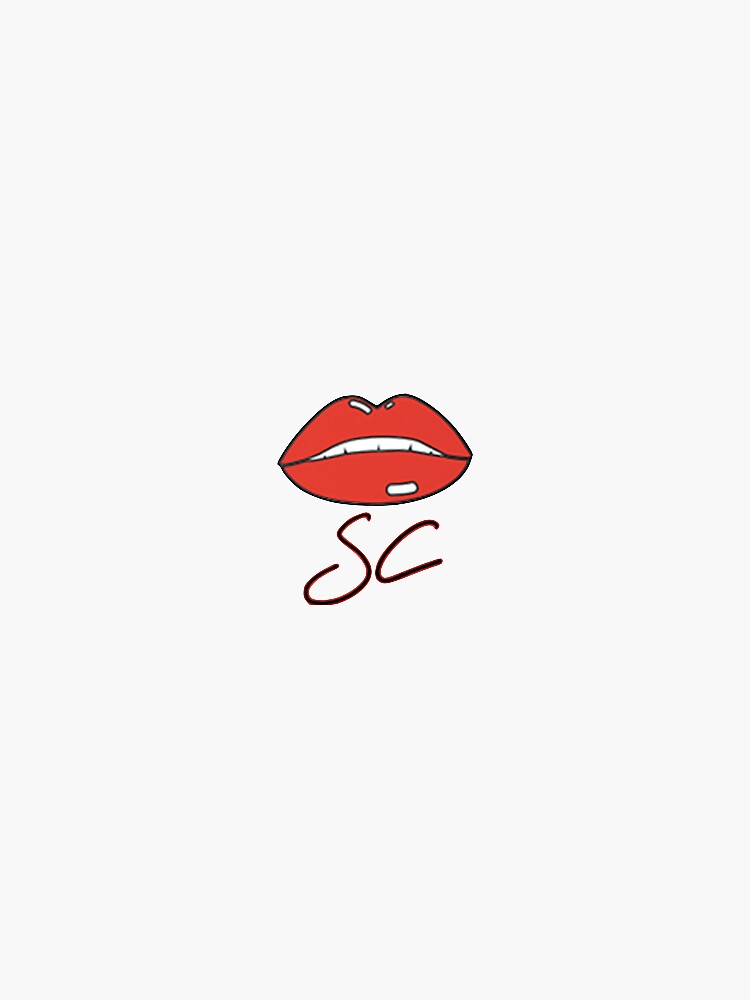 "Sabrina Carpenter Lips" Sticker for Sale by elizzyfizzy | Redbubble