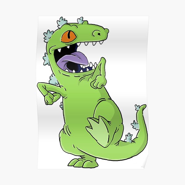 "Rugrats - Reptar" Poster for Sale by KidzyArt | Redbubble
