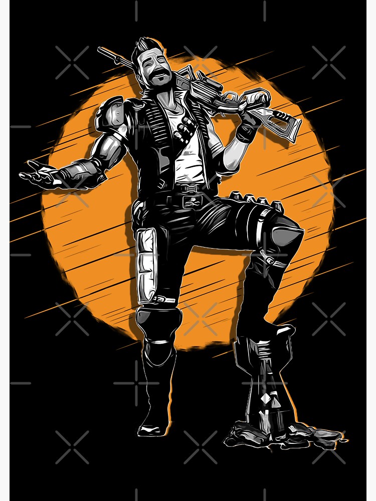 "Apex Legends - Fuse" Sticker for Sale by MyAsianArt | Redbubble