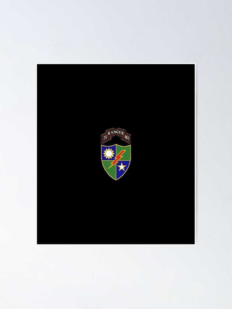 "75Th Ranger Regiment" Poster for Sale by derekvella | Redbubble