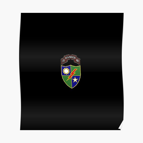 "75Th Ranger Regiment" Poster for Sale by derekvella | Redbubble