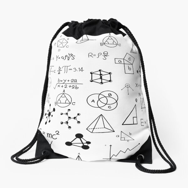 Mochila saco «Fórmulas físicas dibujadas a mano Educación del conocimiento de la ciencia ...