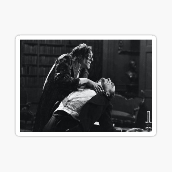 "Dr Jeckyll and Mr Hyde vintage still of Mr Hyde" Sticker for Sale by ...