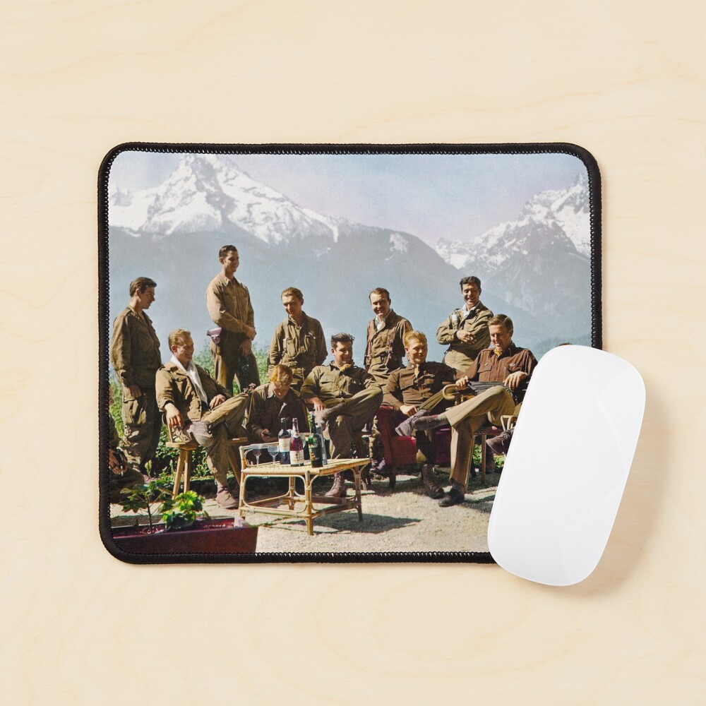 "Dick Winters and his Easy Company lounging at Eagle's Nest, Hitler's ...