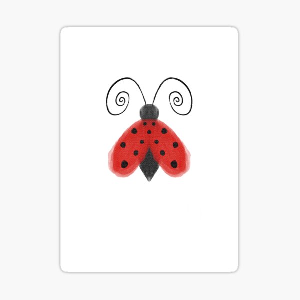 "Ladybird" Sticker by AprilChakra | Redbubble