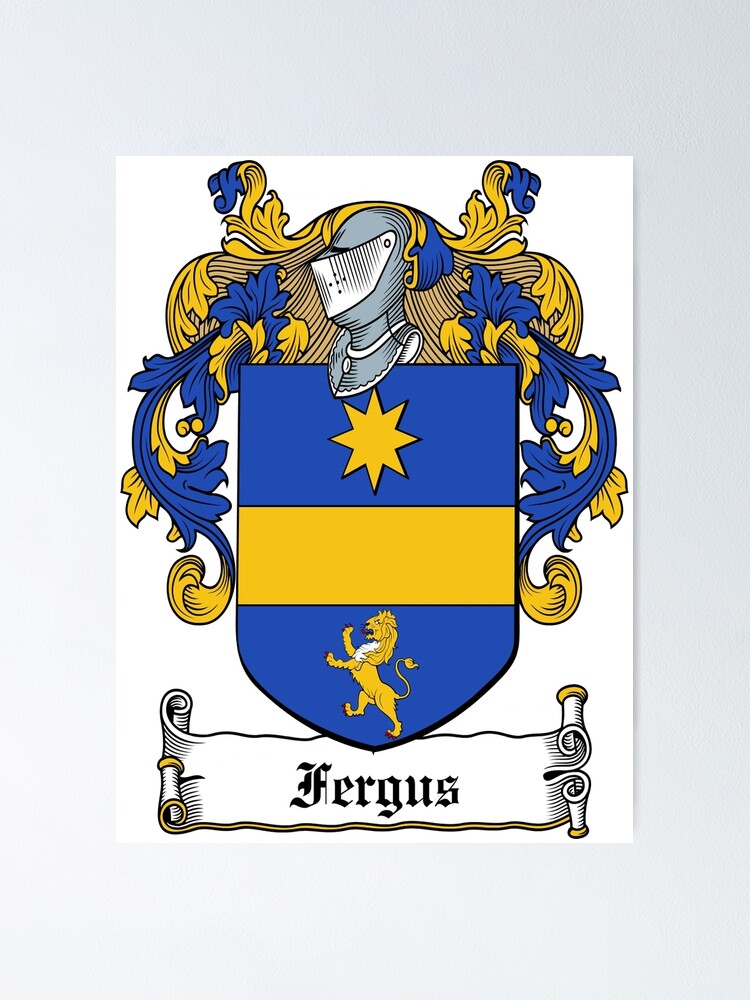 "Fergus (Mayo)" Poster by HaroldHeraldry | Redbubble