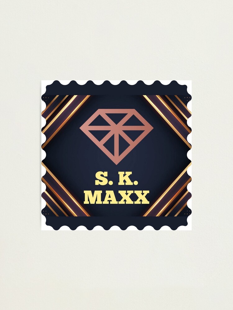 "Lux branded Logo in golden frame" Photographic Print by SKMAXX | Redbubble