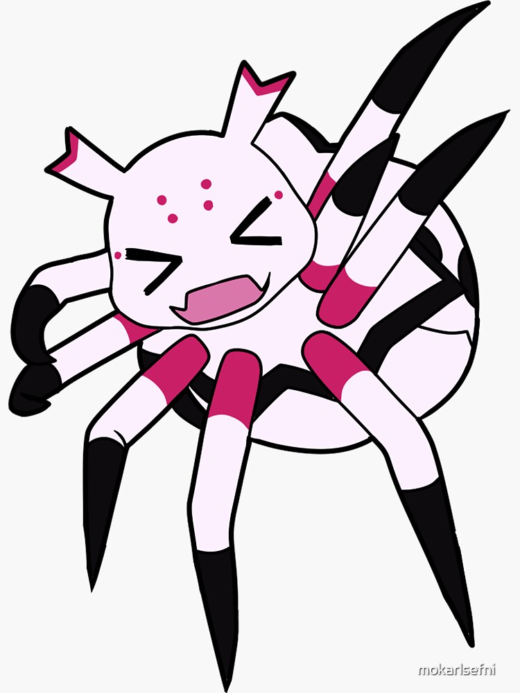 "Kumoko Arachne cutiie" Sticker for Sale by mokarlsefni | Redbubble