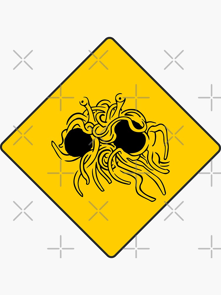 "FSM Sign" Sticker for Sale by Action Hero | Redbubble