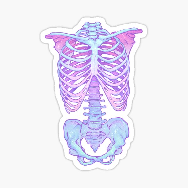 "Skeleton Cutie" Sticker for Sale by Paisley Yazel | Redbubble