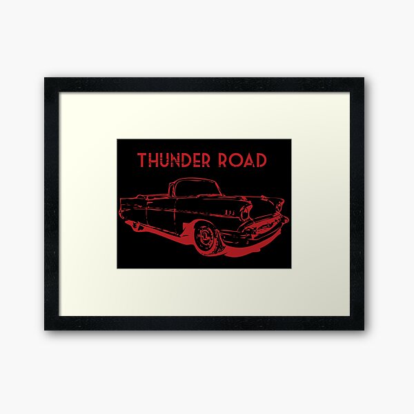 "Thunder Road" Framed Art Print for Sale by jorgebld | Redbubble