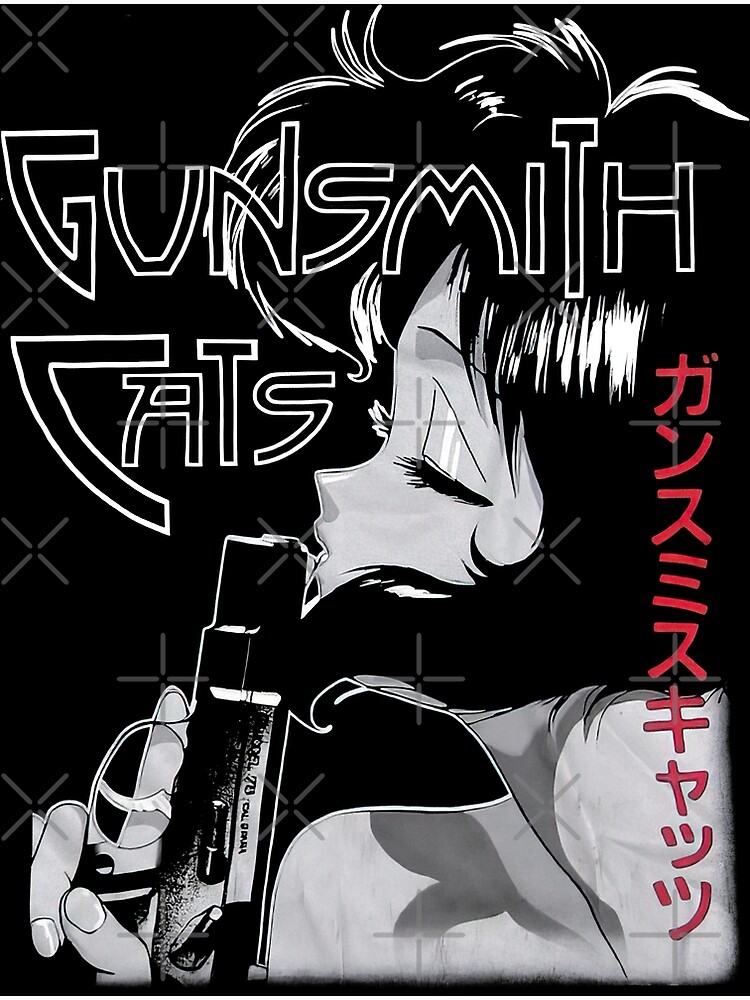 "Vintage Gunsmith Cats" Poster by MoniqueSPOON | Redbubble