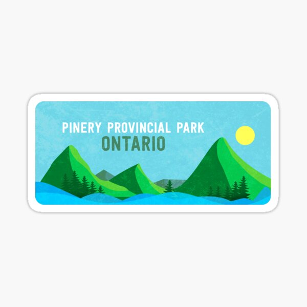 "Pinery Provincial Park Ontario" Sticker for Sale by Madhoun-Shop ...