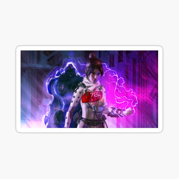 "Wraith Apex Legends" Sticker for Sale by natorAID | Redbubble