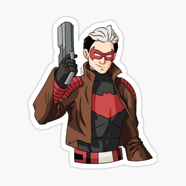 "Red hood" Sticker for Sale by Sofigon98 | Redbubble