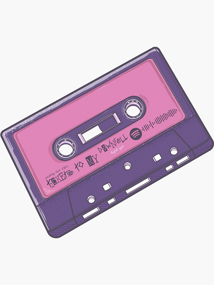 "TTMD Mixed tapes tshirt" Sticker by Dartslines | Redbubble