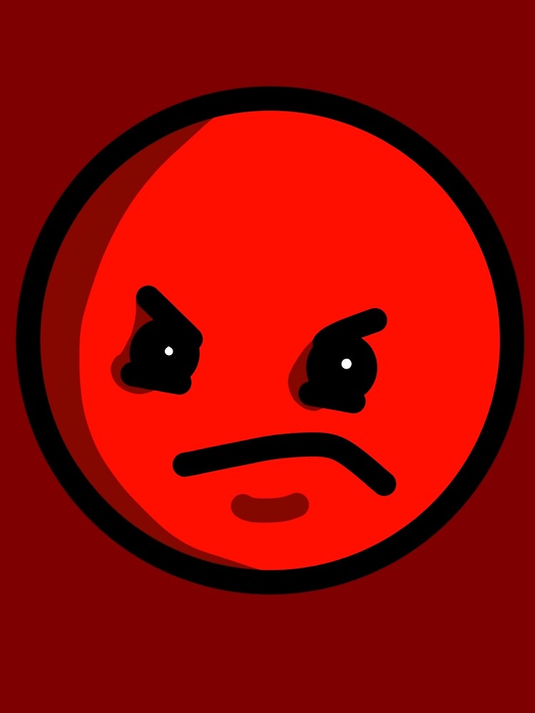 "Geometry Dash Harder face " Canvas Print by nuclearpowerArt | Redbubble