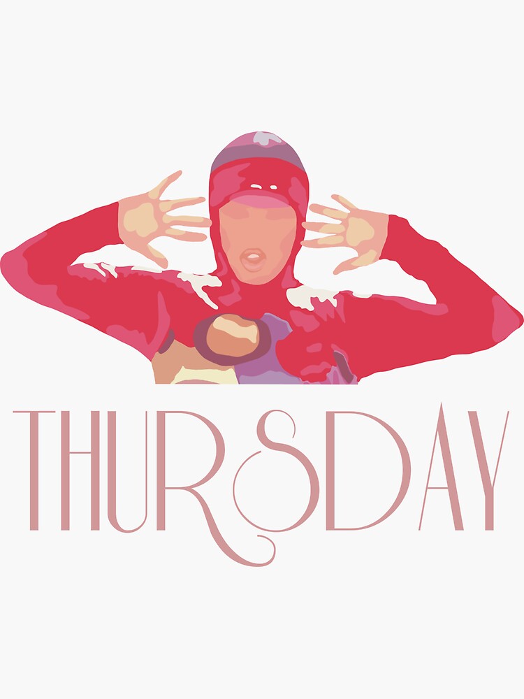 "Patsy Thursday Fancy" Sticker for Sale by Chadwik | Redbubble