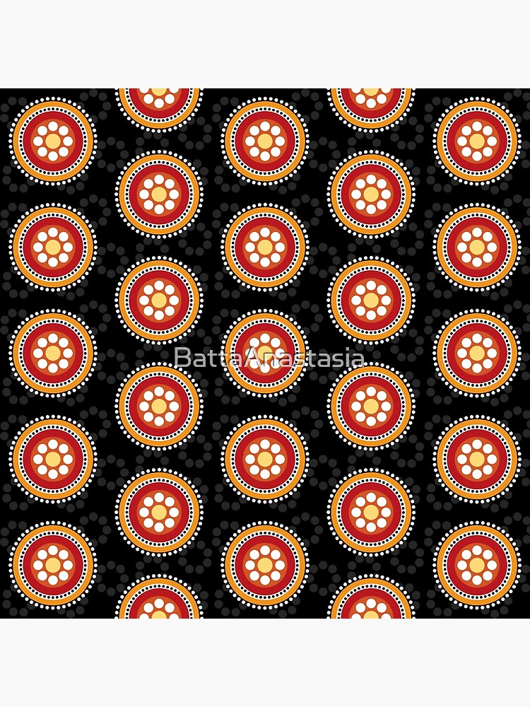 "Aboriginal style pattern" Poster by BattaAnastasia | Redbubble