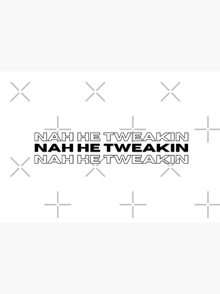 "Nah he tweakin funny Instagram meme" Mask for Sale by Vagueooze ...