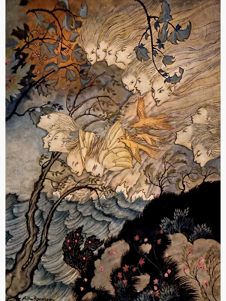 Wind Sprites” by Arthur Rackham" Photographic Print by PatricianneK ...