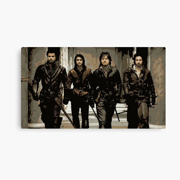 "Musketeers 1" Canvas Print for Sale by geekery2016 | Redbubble