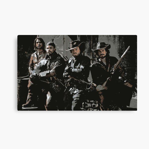 "Musketeers 2" Canvas Print for Sale by geekery2016 | Redbubble