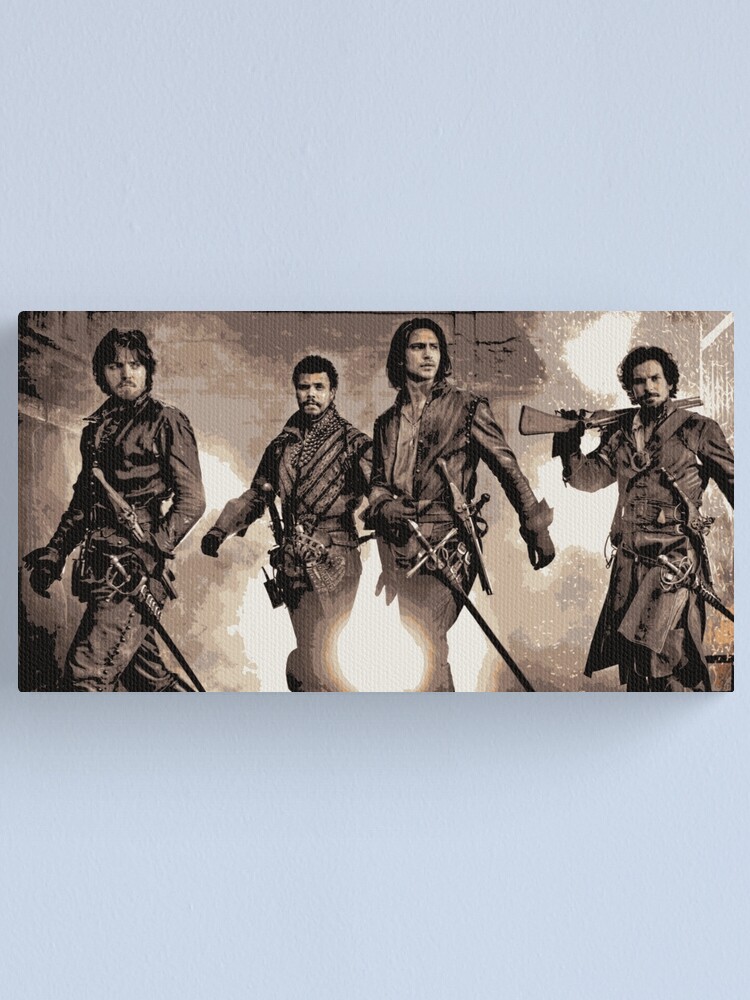 "Musketeers 5" Canvas Print for Sale by geekery2016 | Redbubble