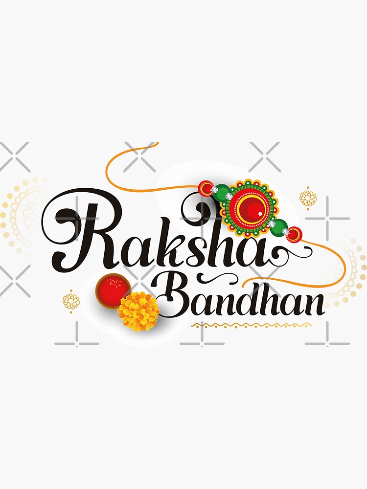 "Raksha Bandhan" Sticker for Sale by MrAbde | Redbubble