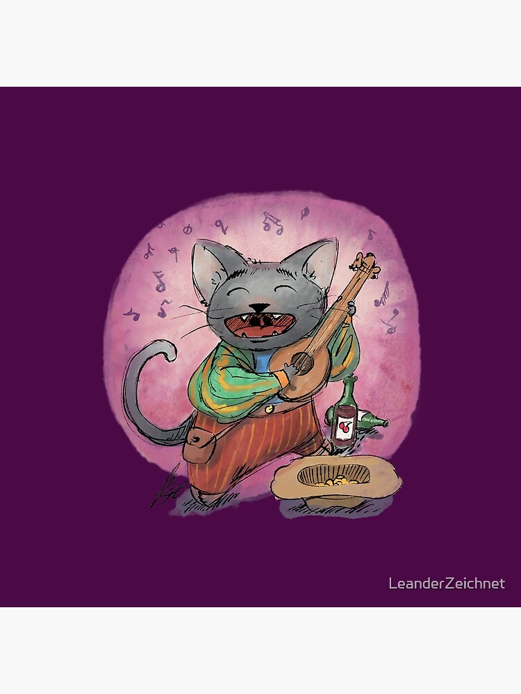 "Cute RPG bard" Poster for Sale by LeanderZeichnet | Redbubble