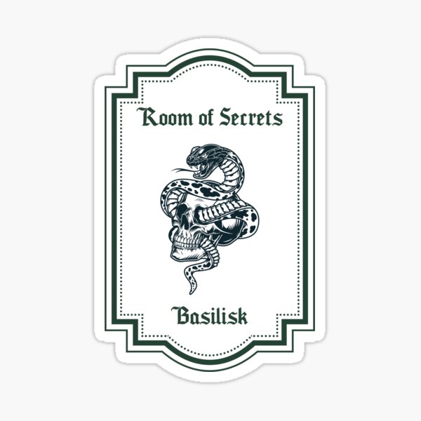 "basilisk" Sticker for Sale by Gael-hylair | Redbubble