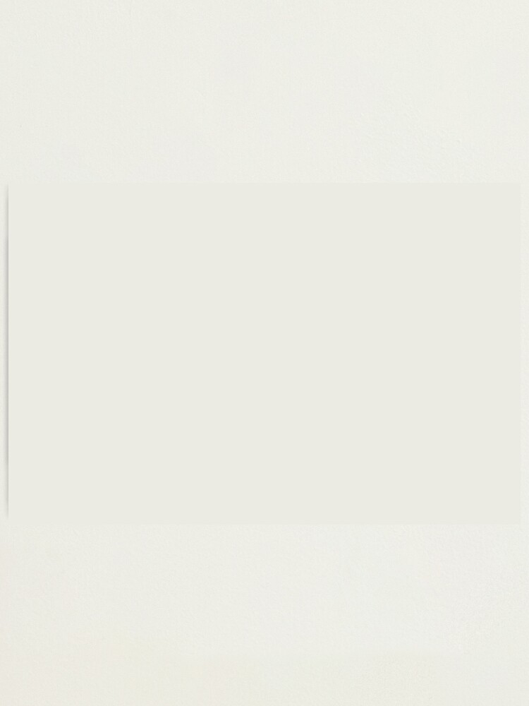 Lámina fotográfica «Tono sólido blanco roto - Color 2022 - Shade Dunn y ...