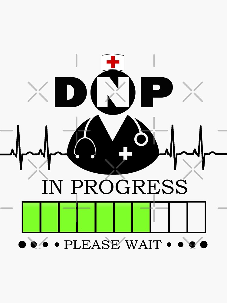 "DNP in Progress" Sticker for Sale by bahsin | Redbubble