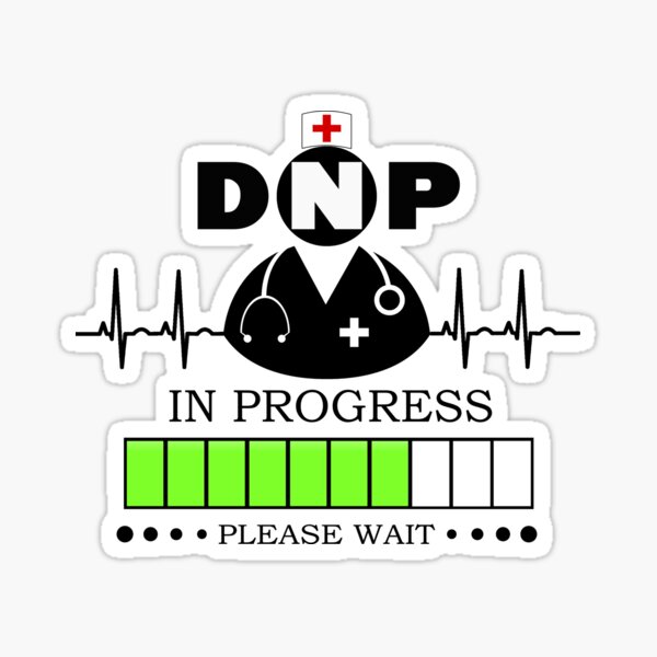"DNP in Progress" Sticker for Sale by bahsin | Redbubble