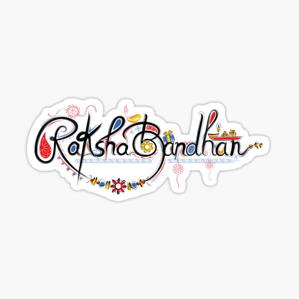 "Raksha Bandhan" Sticker for Sale by MrAbde | Redbubble