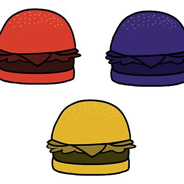 "Pretty Patty Primary Color Pack" Sticker for Sale by VancetheSnekDad ...